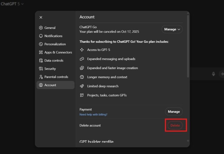 How to Delete Your ChatGPT Account in 2026 (Easy Guide)